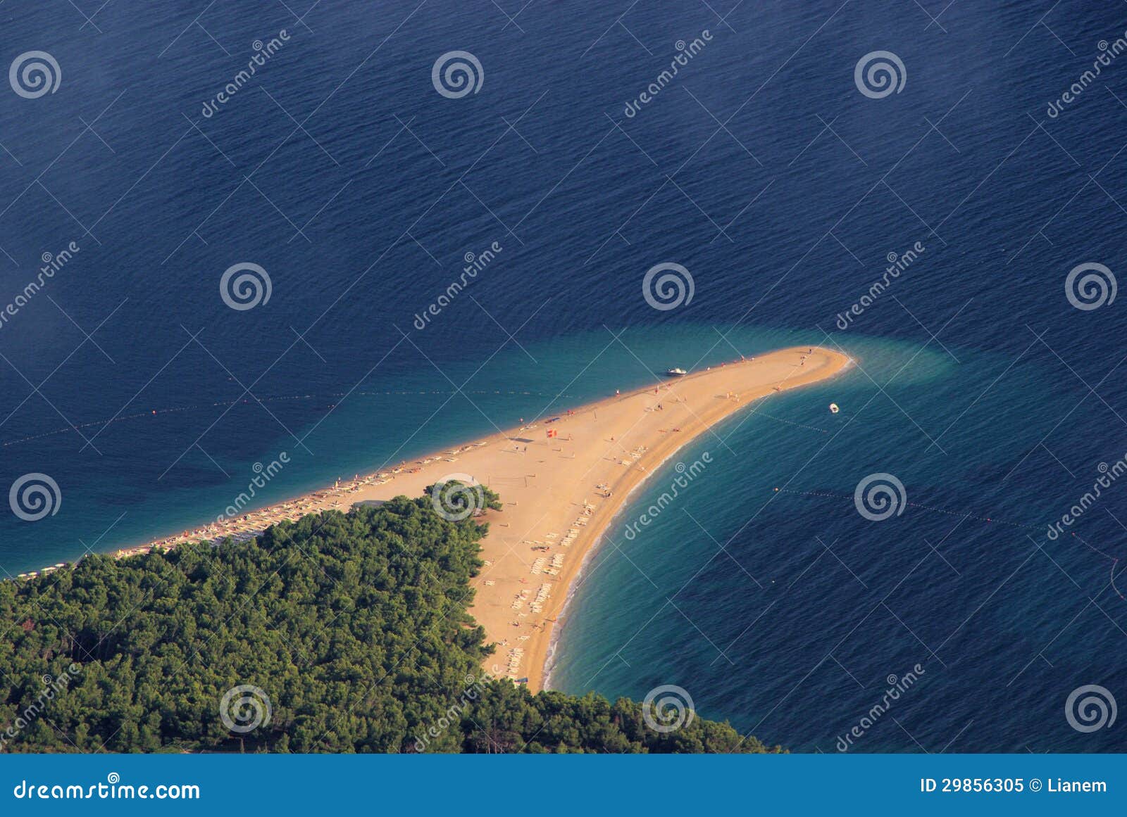 Golden Cape stock image. Image of cape, beach, croatia - 29856305