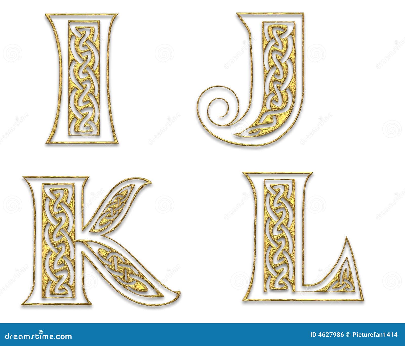 Capital Letters Of English Alphabet Romantic With Diamonds. Dragon ...