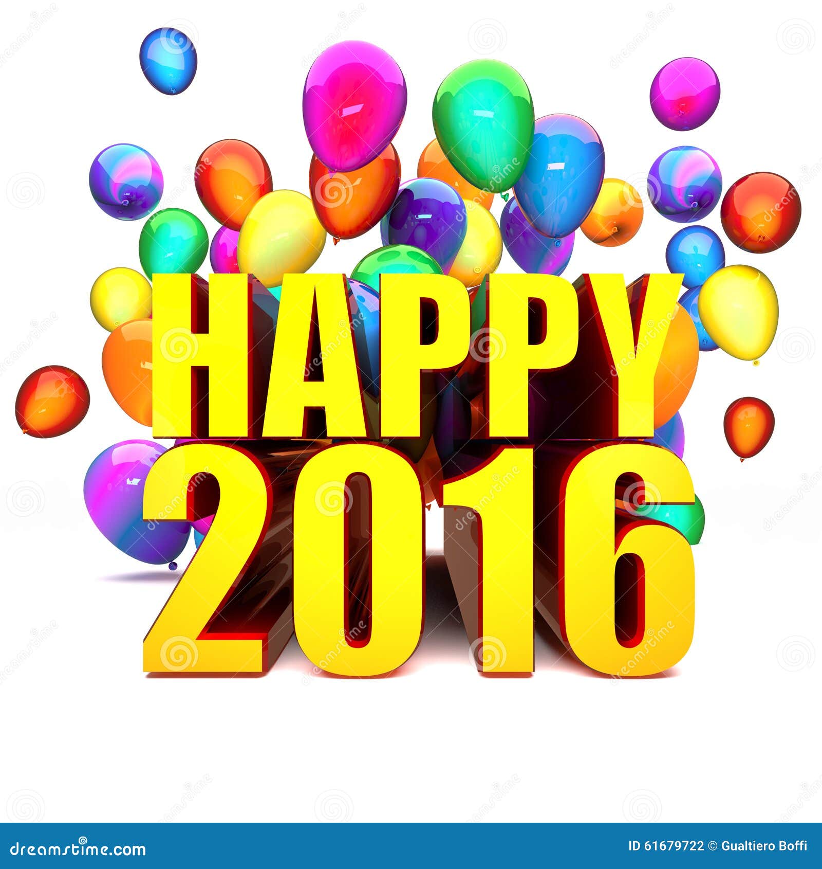 Golden 2016 card stock illustration. Illustration of celebration - 61679722