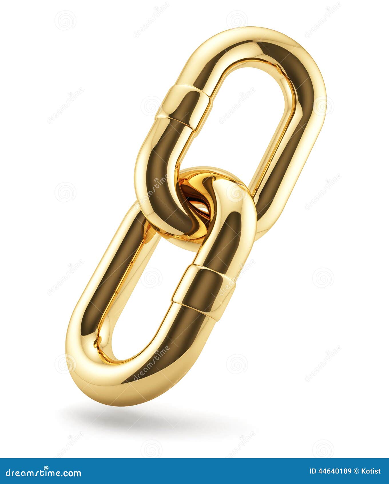 Golden chains ring stock illustration. Illustration of conceptual ...