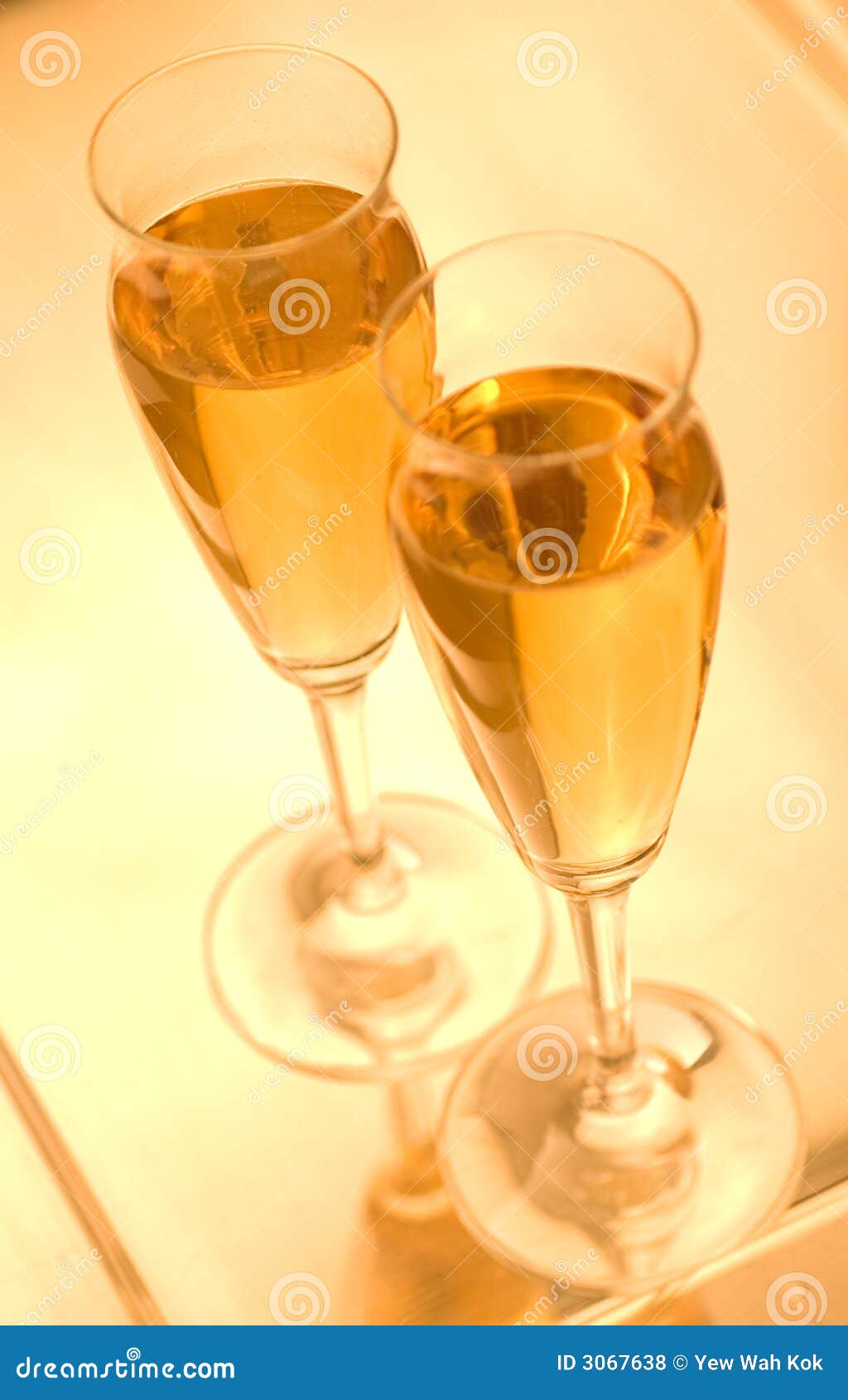 Golden Champagne stock photo. Image of gold, business - 3067638