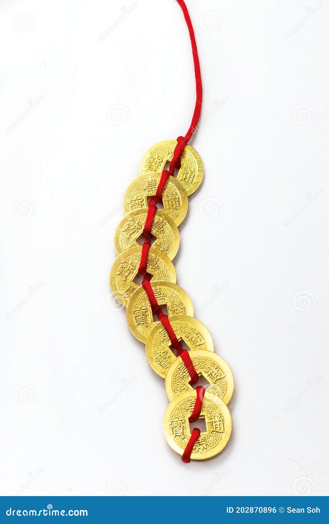 Golden chinese coin stock photo. Image of cook, color - 202870896