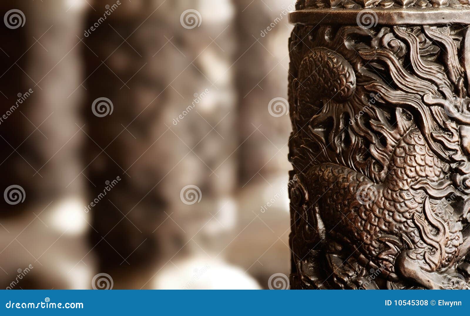 Golden Chinese Style Carving Decoration Stock Photo - Image of ancient ...