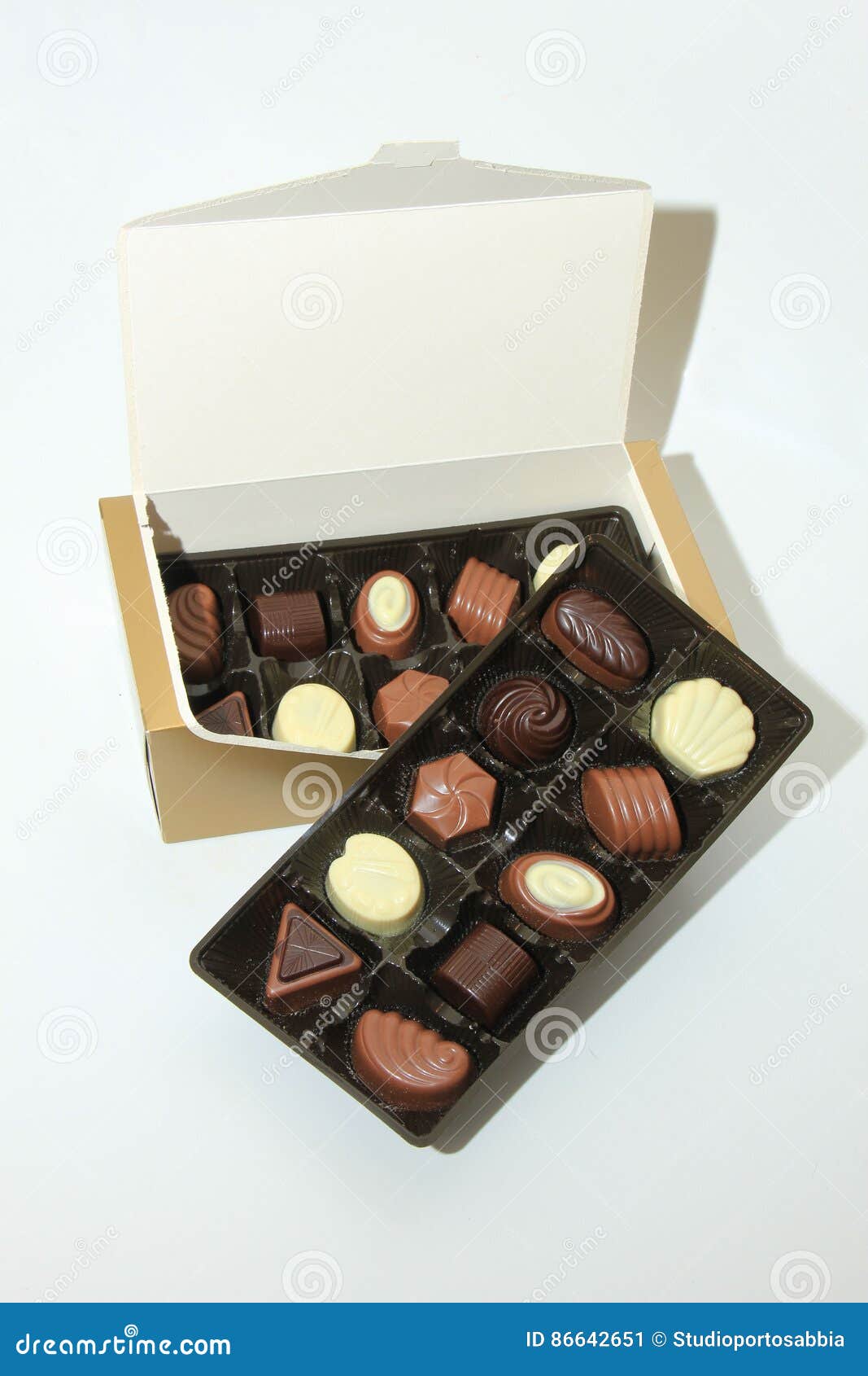 Golden chocolate box stock image. Image of bonbon, confectionery - 86642651