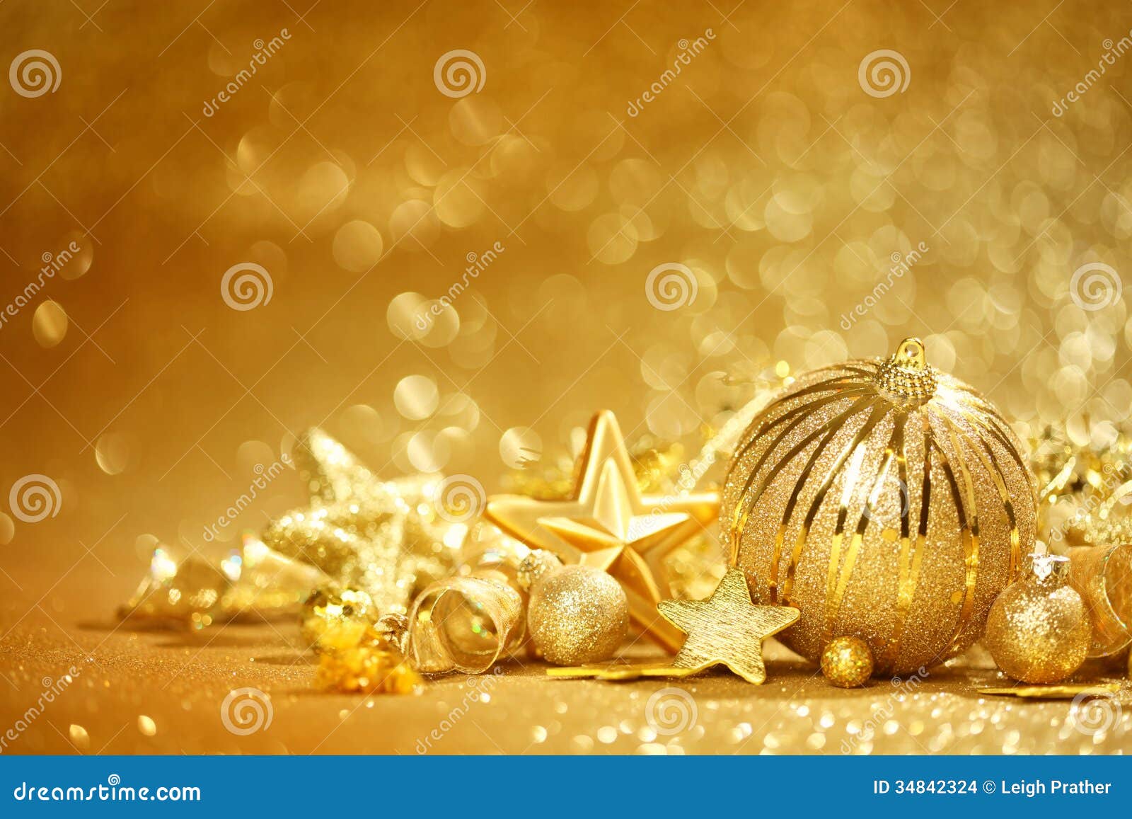 Golden Christmas Background Stock Photo - Image of design, background ...