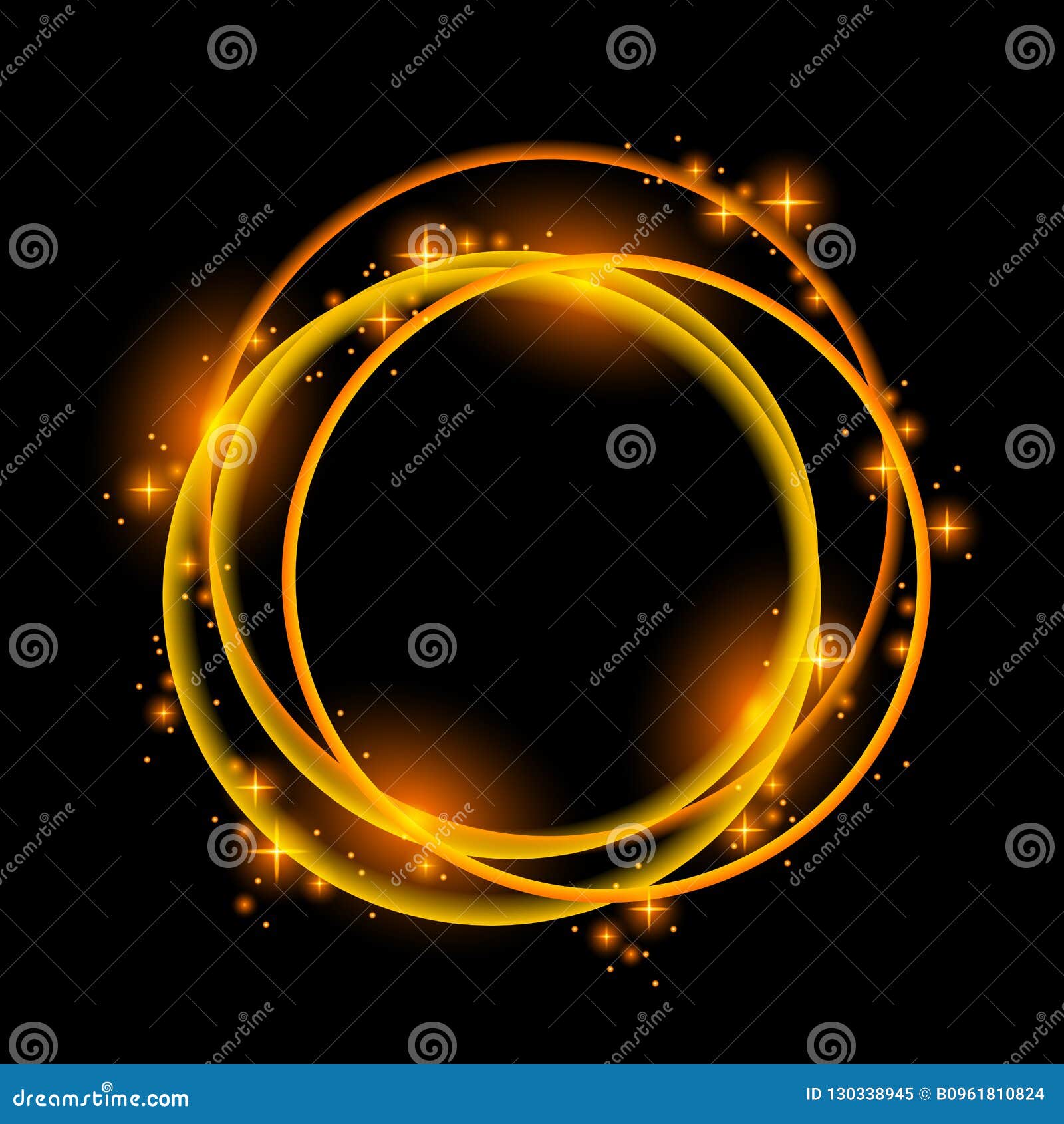 Golden Circle Frame of Gold Glitter Light Particles. Shiny Spar Stock ... Golden Circle Frame of Gold Glitter Light Particles. Shiny Spar Stock ...
