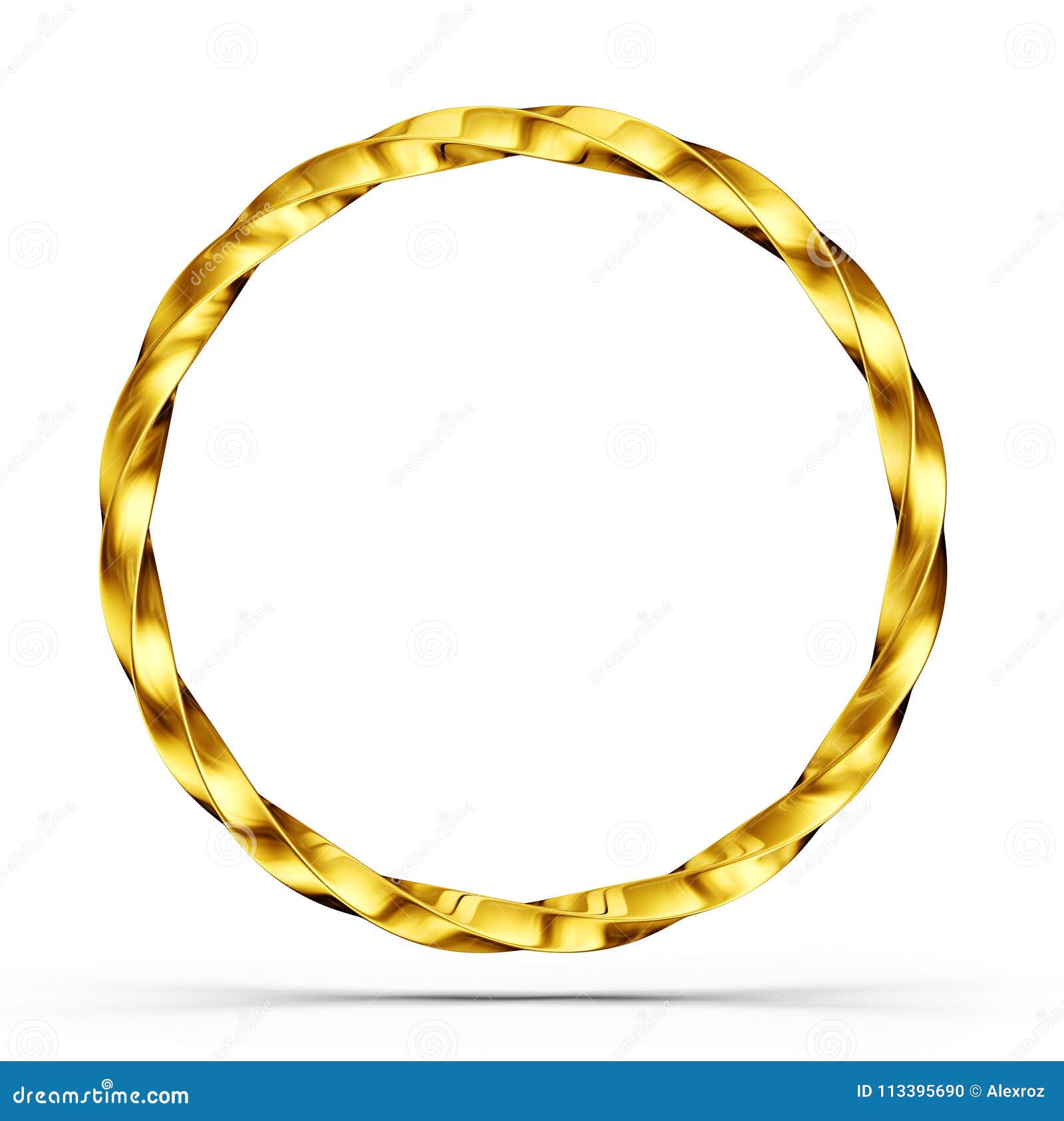 Golden circle stock illustration. Illustration of golden - 113395690