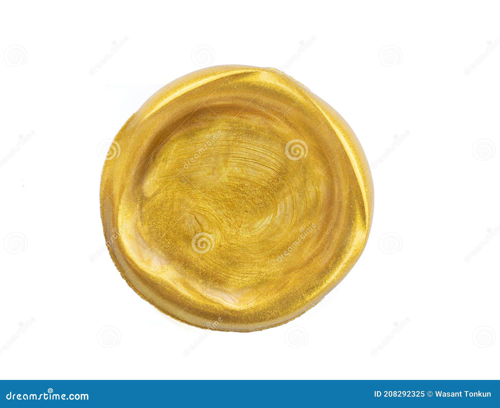 Golden Circle Texture Abstract Stock Image - Image of backdrop, paint ...