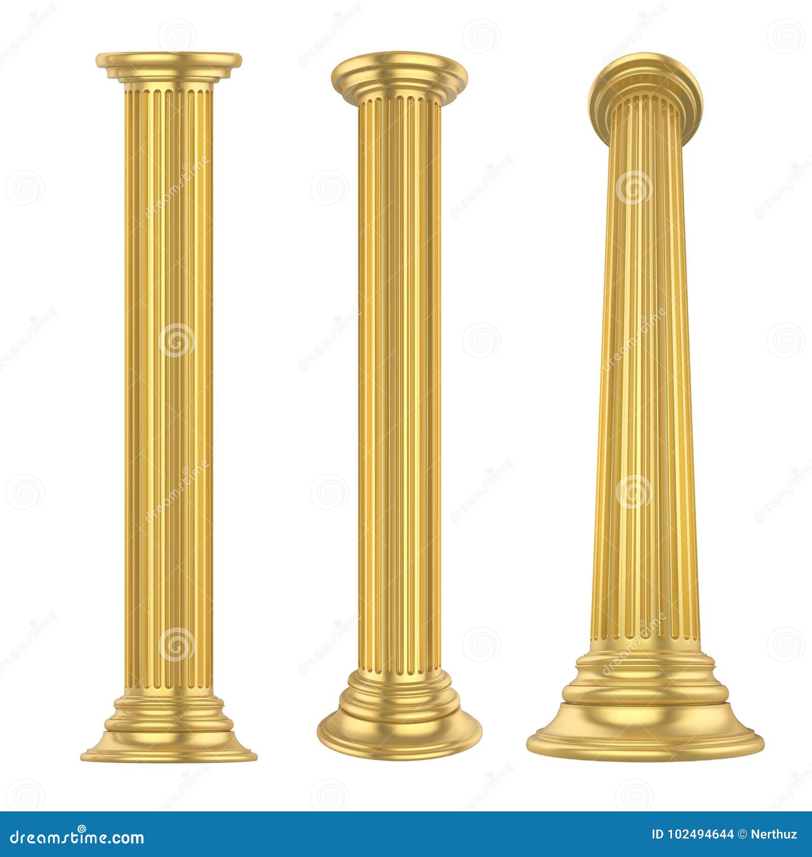 Classic Columns Vector Drawing | CartoonDealer.com #23627737