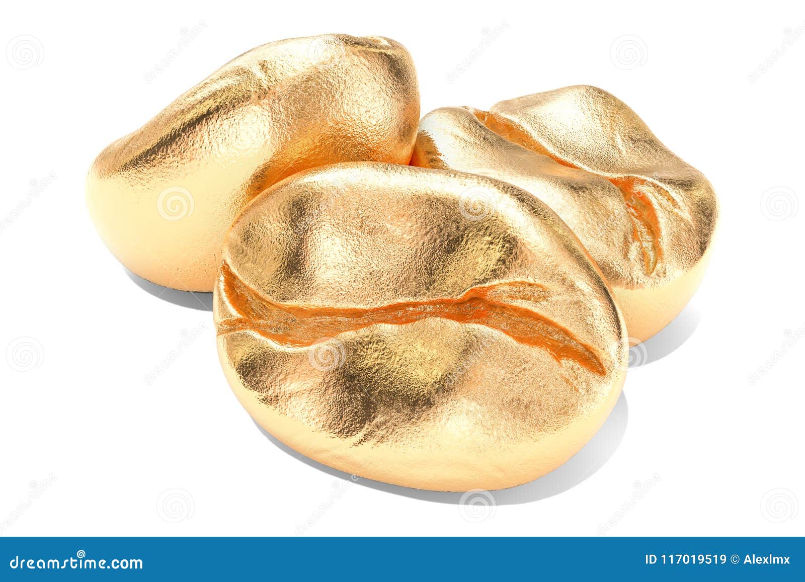 Golden Bean Coffee Logo. Coffee Emblem. Cup, Coffee Beans And Letters ...