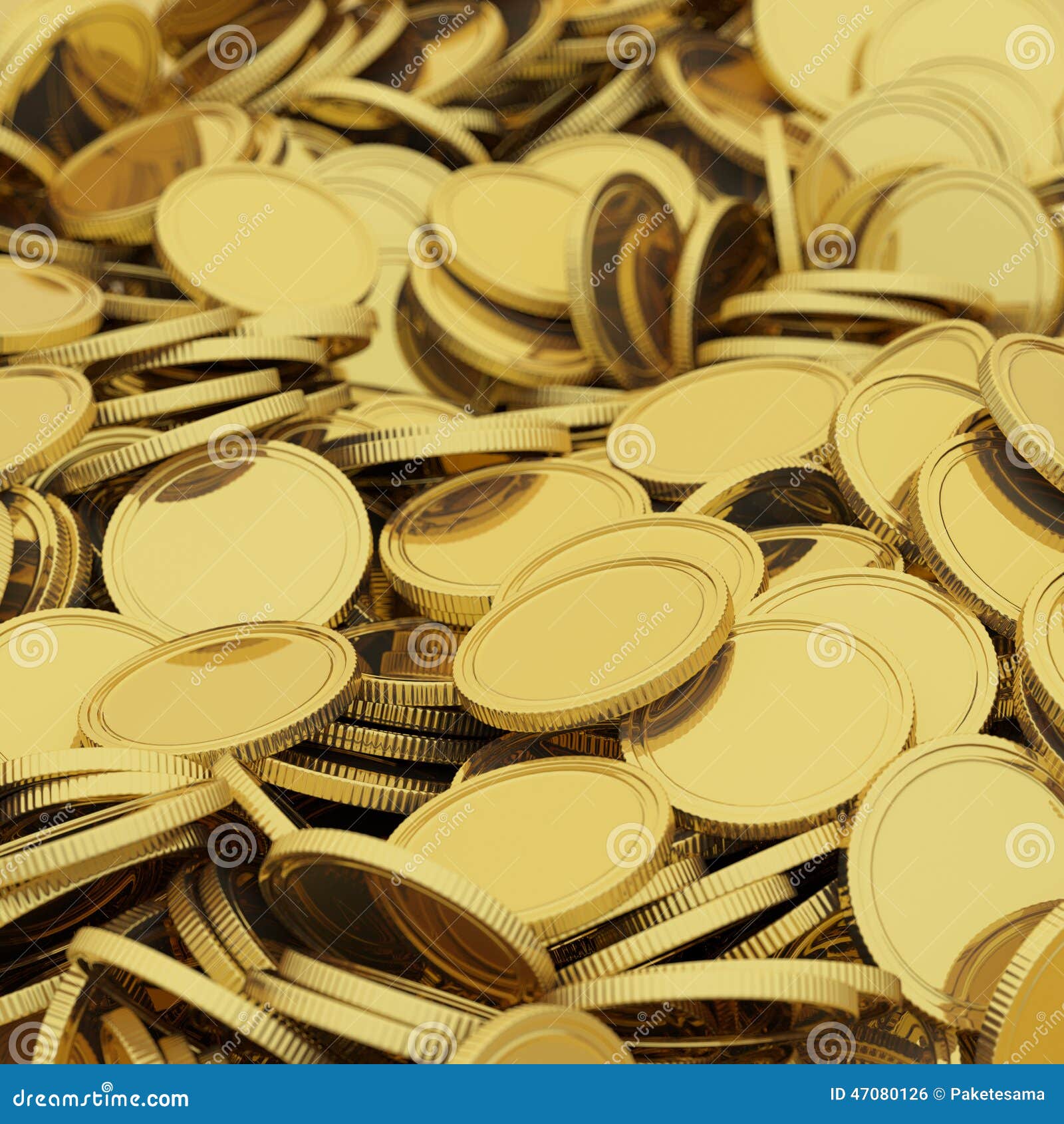 Golden coins background stock illustration. Illustration of profit ...