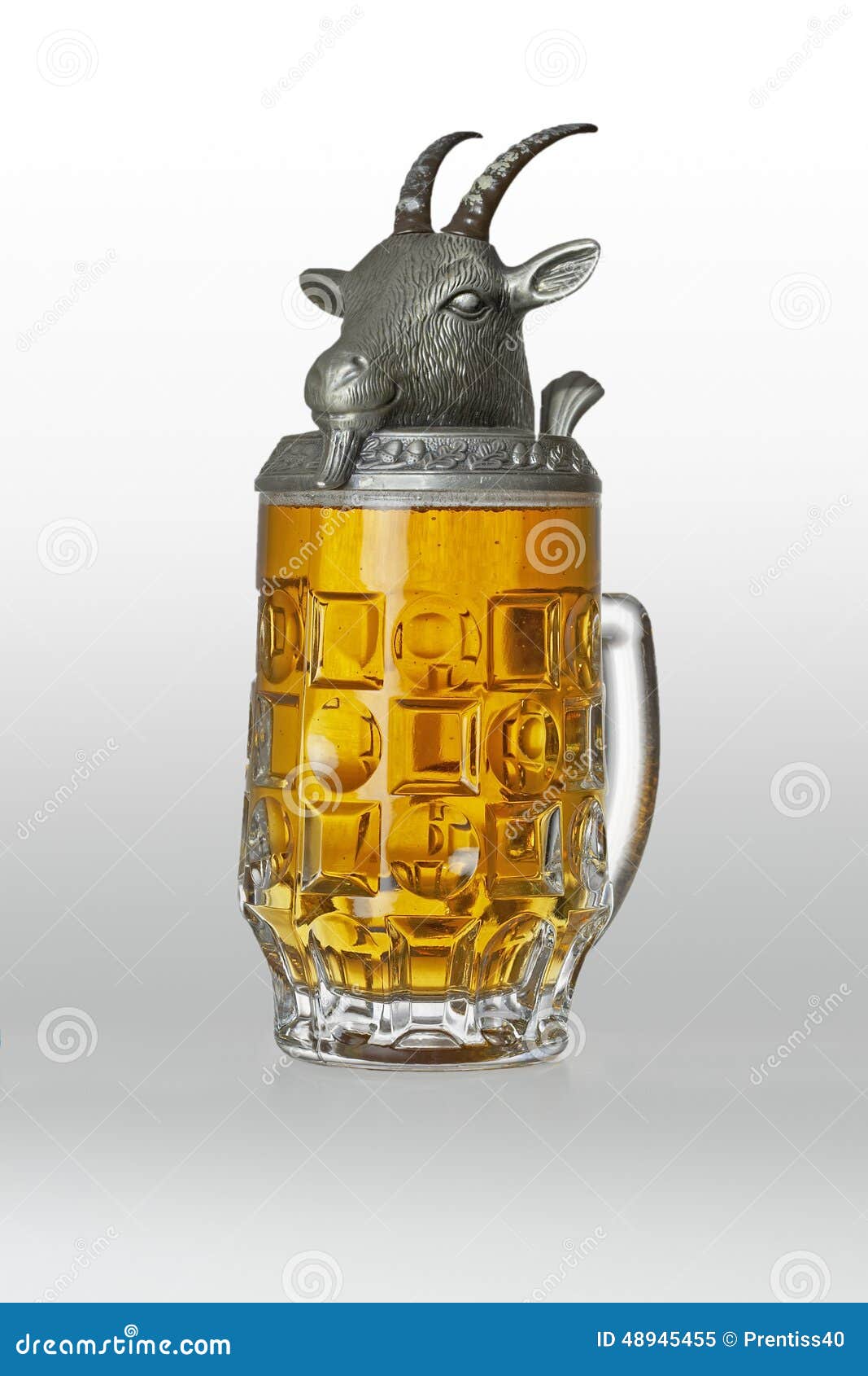 Golden color beer in stein stock image. Image of color - 48945455
