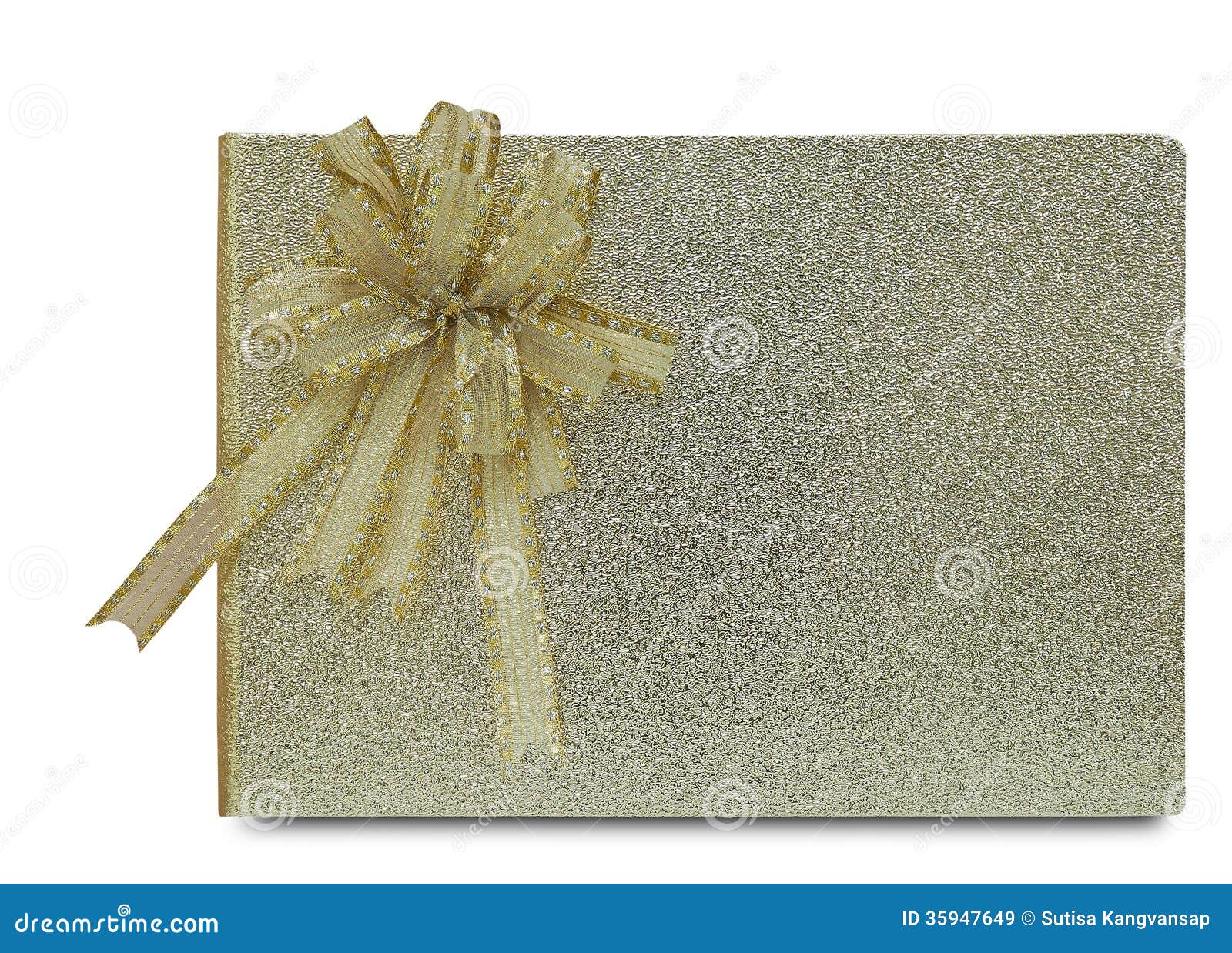 Golden color of gift box stock image. Image of gold, yellow - 35947649