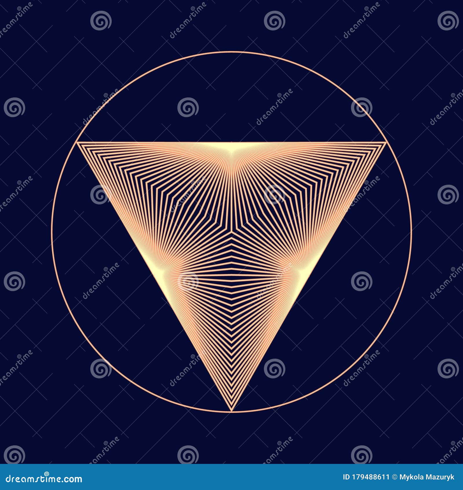Triangle Form Objects. Handwriting Practice. Geometric Shapes For Kids ...