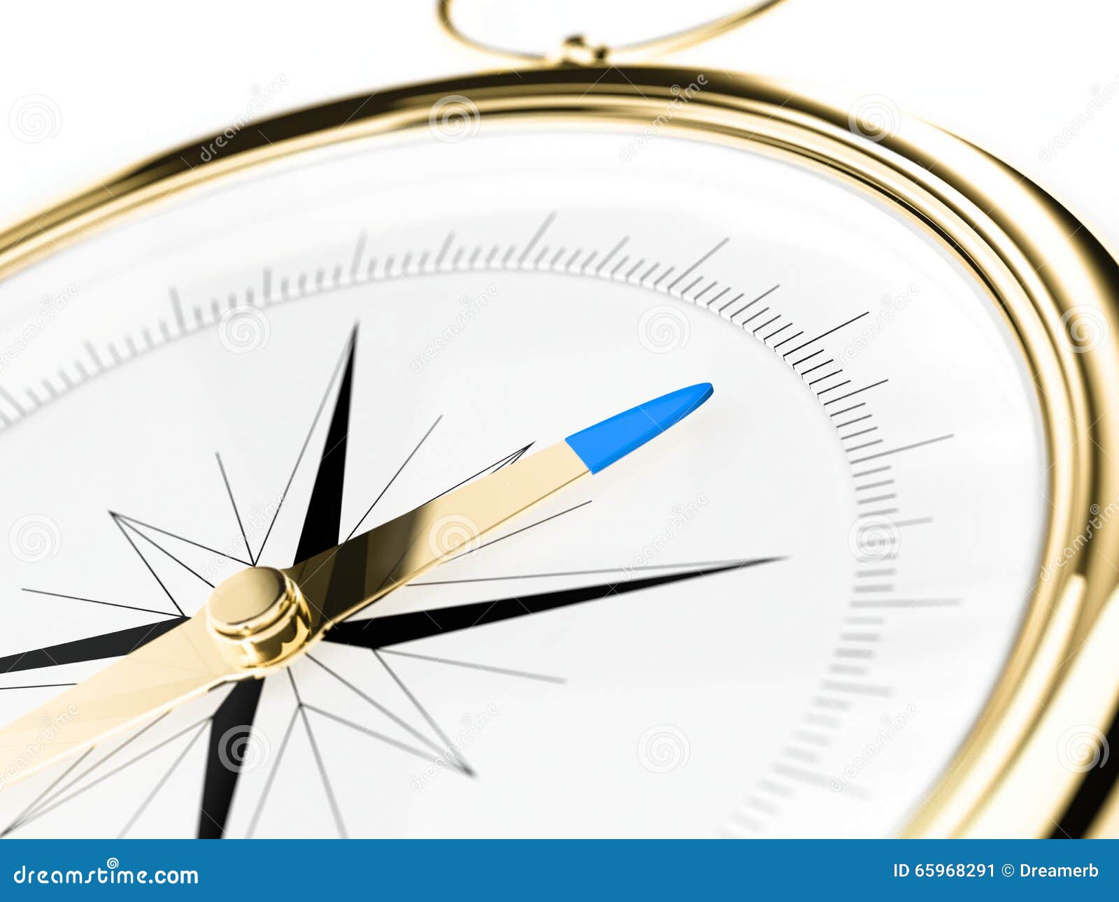 Golden Compass Stock Illustration Illustration Of Golden 65968291