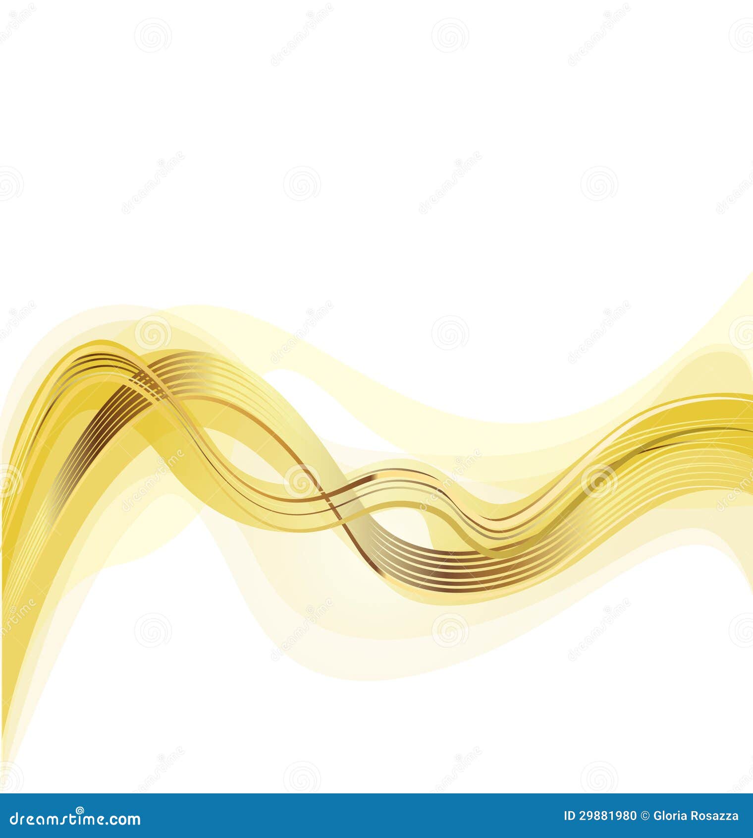 Gold Waves Background Vector Stock Vector - Illustration of webpage ...