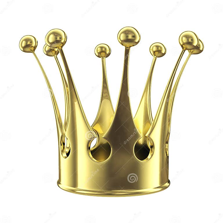 Golden crown stock illustration. Illustration of coronation - 14002109
