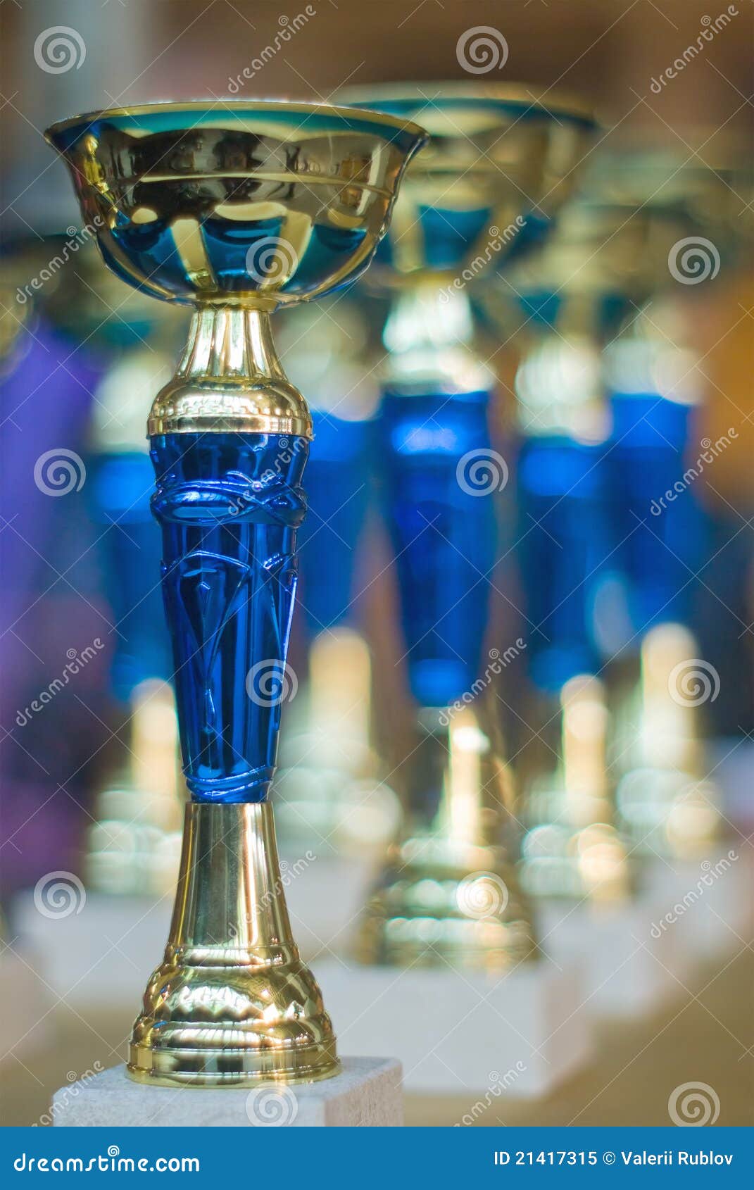 Golden cups stock image. Image of achievement, gold, contest - 21417315