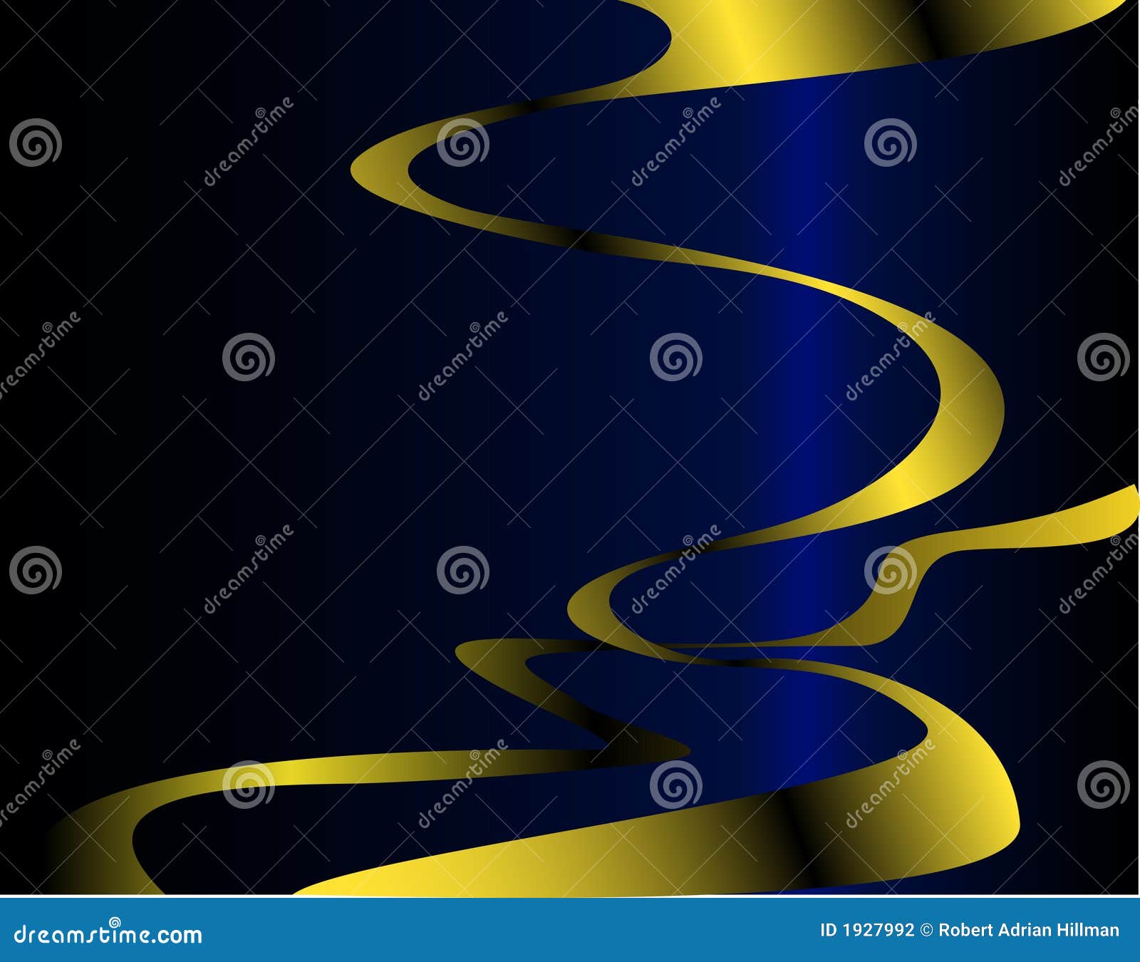 Golden curve stock vector. Illustration of meander, background - 1927992