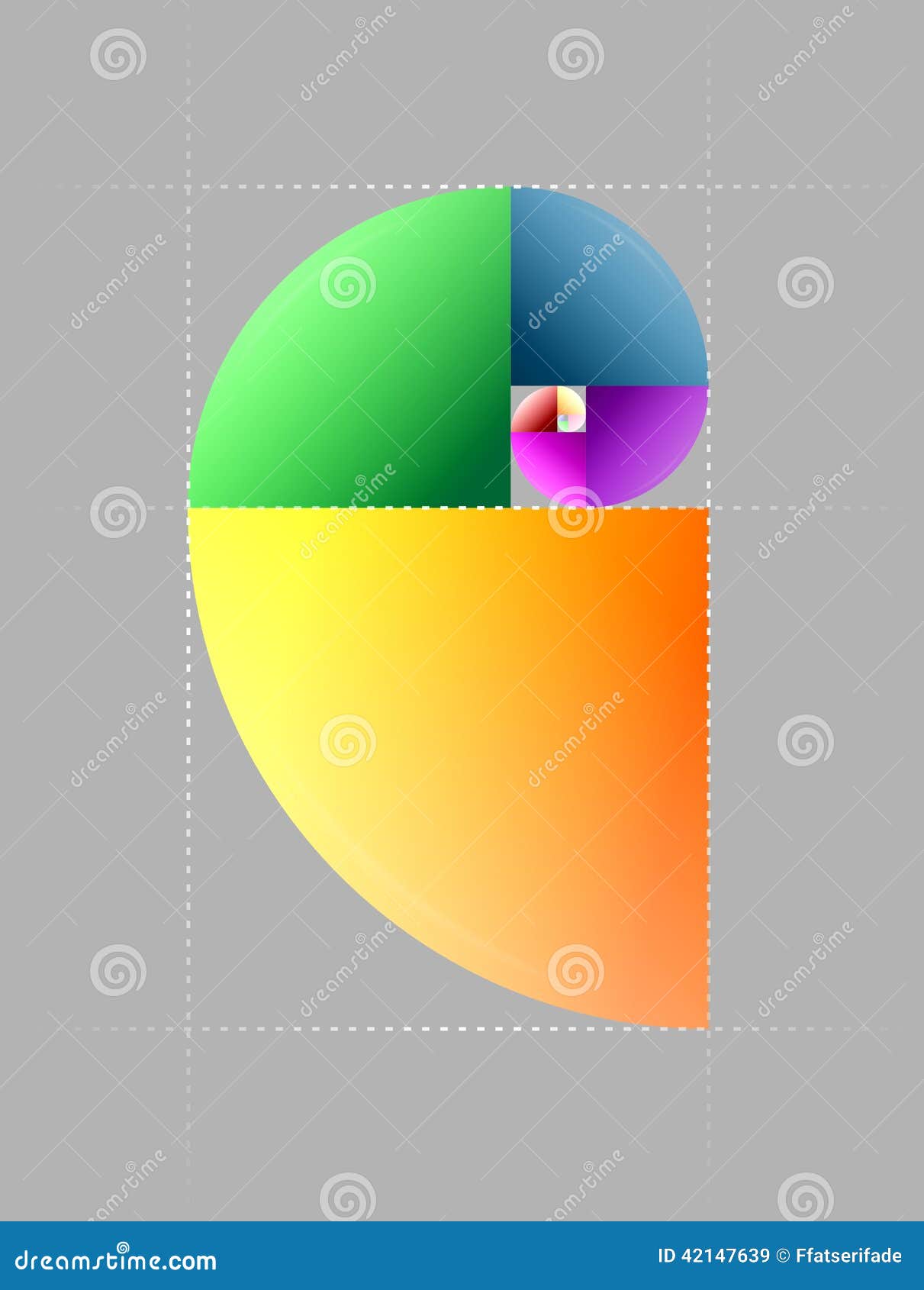 Golden cut stock illustration. Illustration of natural - 42147639