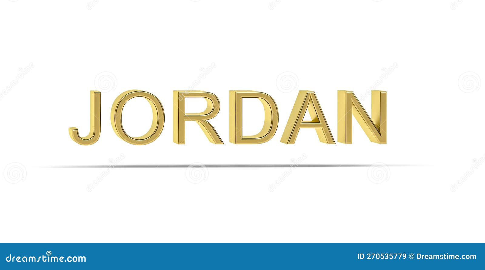 3d Golden Map Of Jordan Stock Image | CartoonDealer.com #7327177