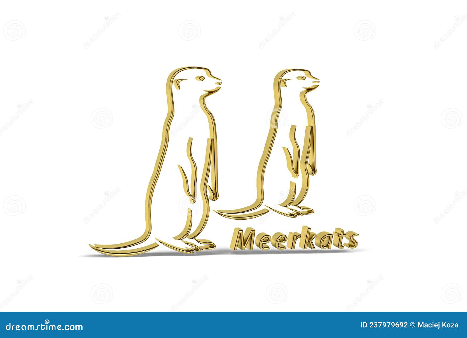 Meerkat Icon. Animal Sign, Meerkat Animal, Vector Sketch Illustration ...