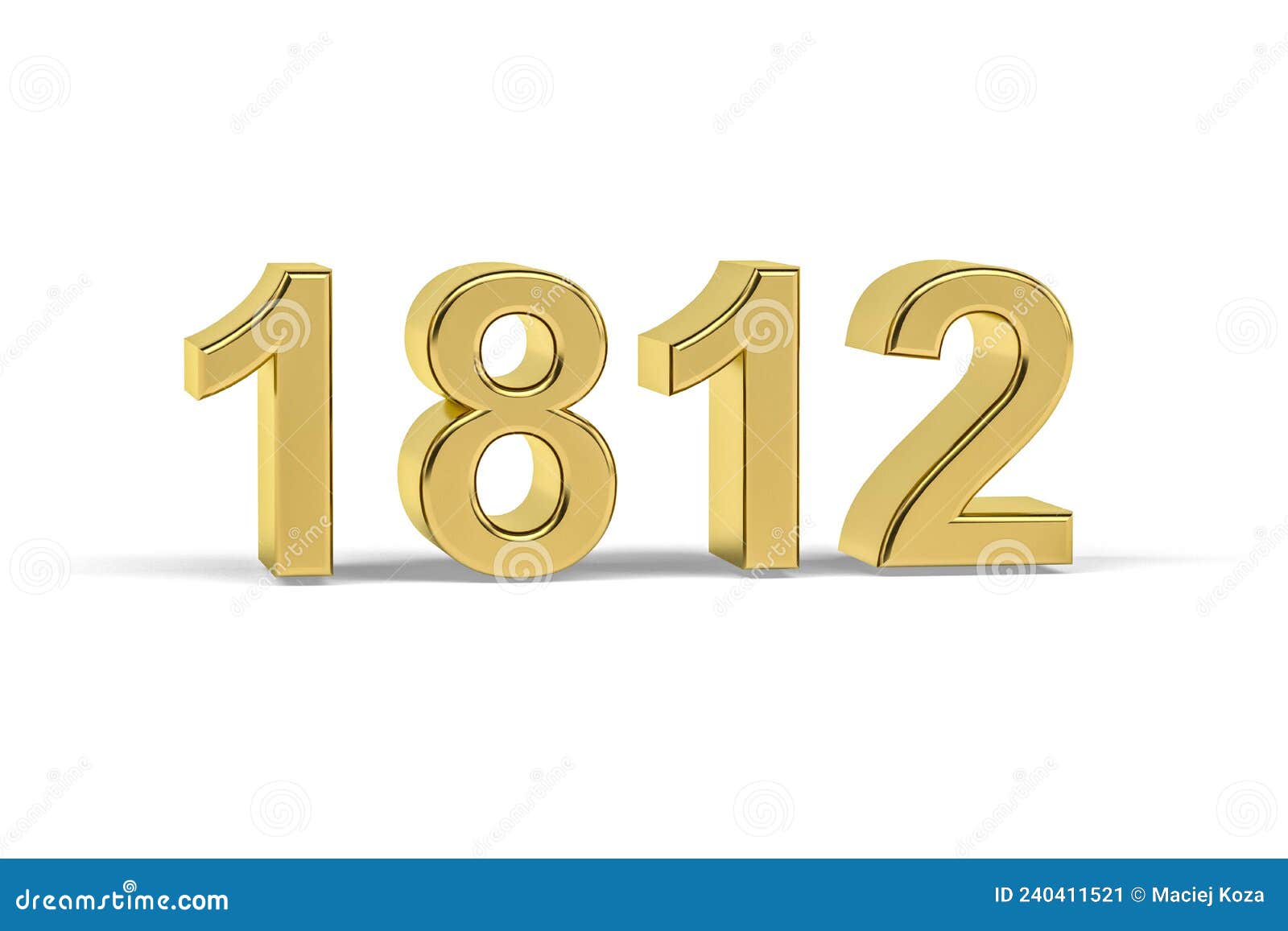 War 1812 Set Vector Illustration | CartoonDealer.com #69905872