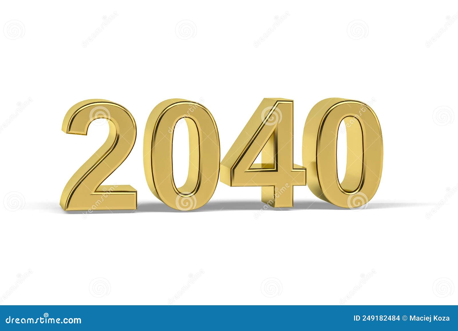 2040 Year, Happy New Year 2040 Vector, 2040 Number Design Vector ...