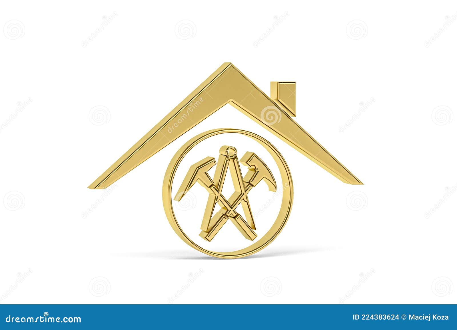 Roofing Icon Of 3 Types Color, Black And White, Outline. Isolated ...