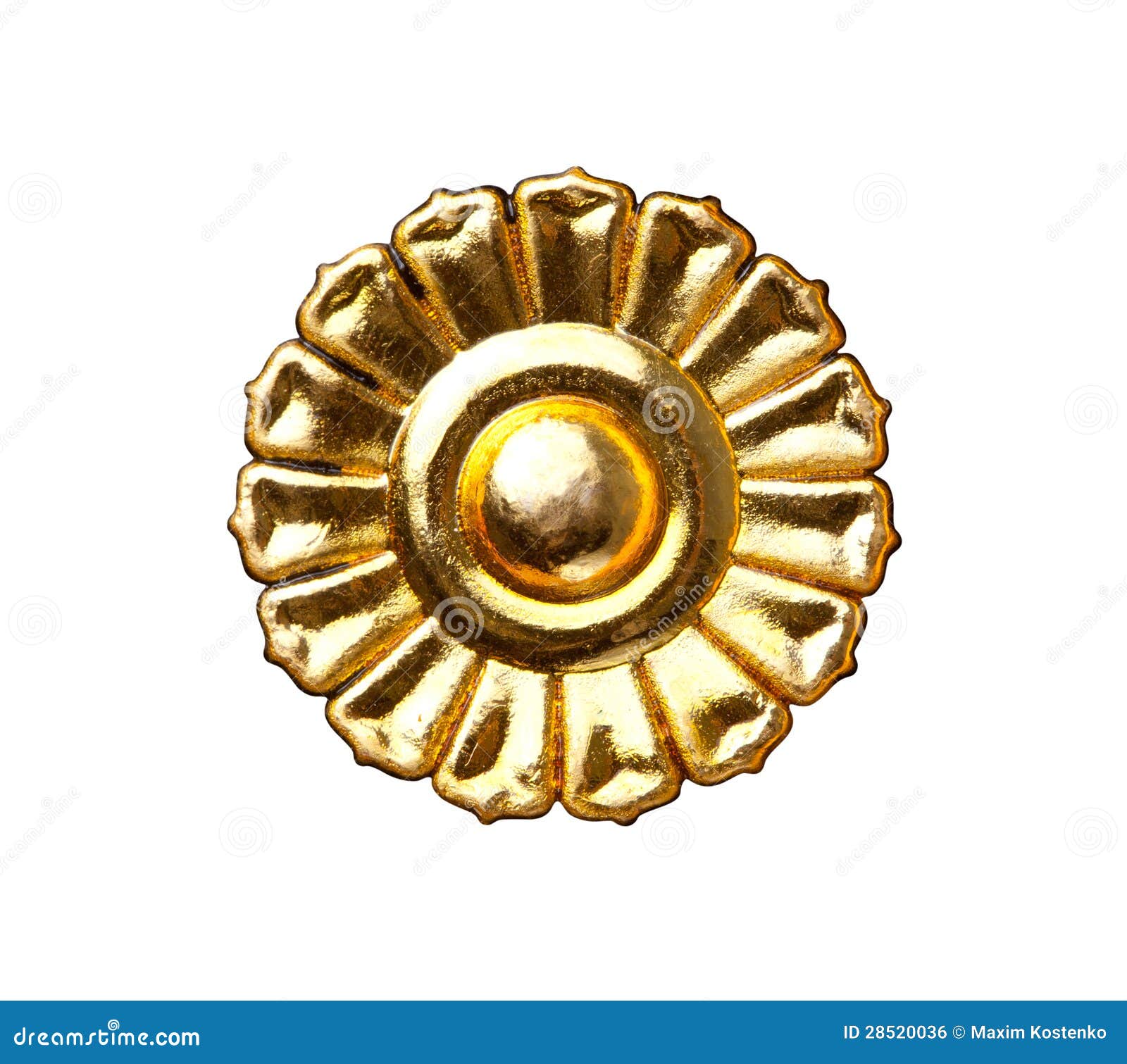 Golden decoration stock photo. Image of rich, ornament - 28520036