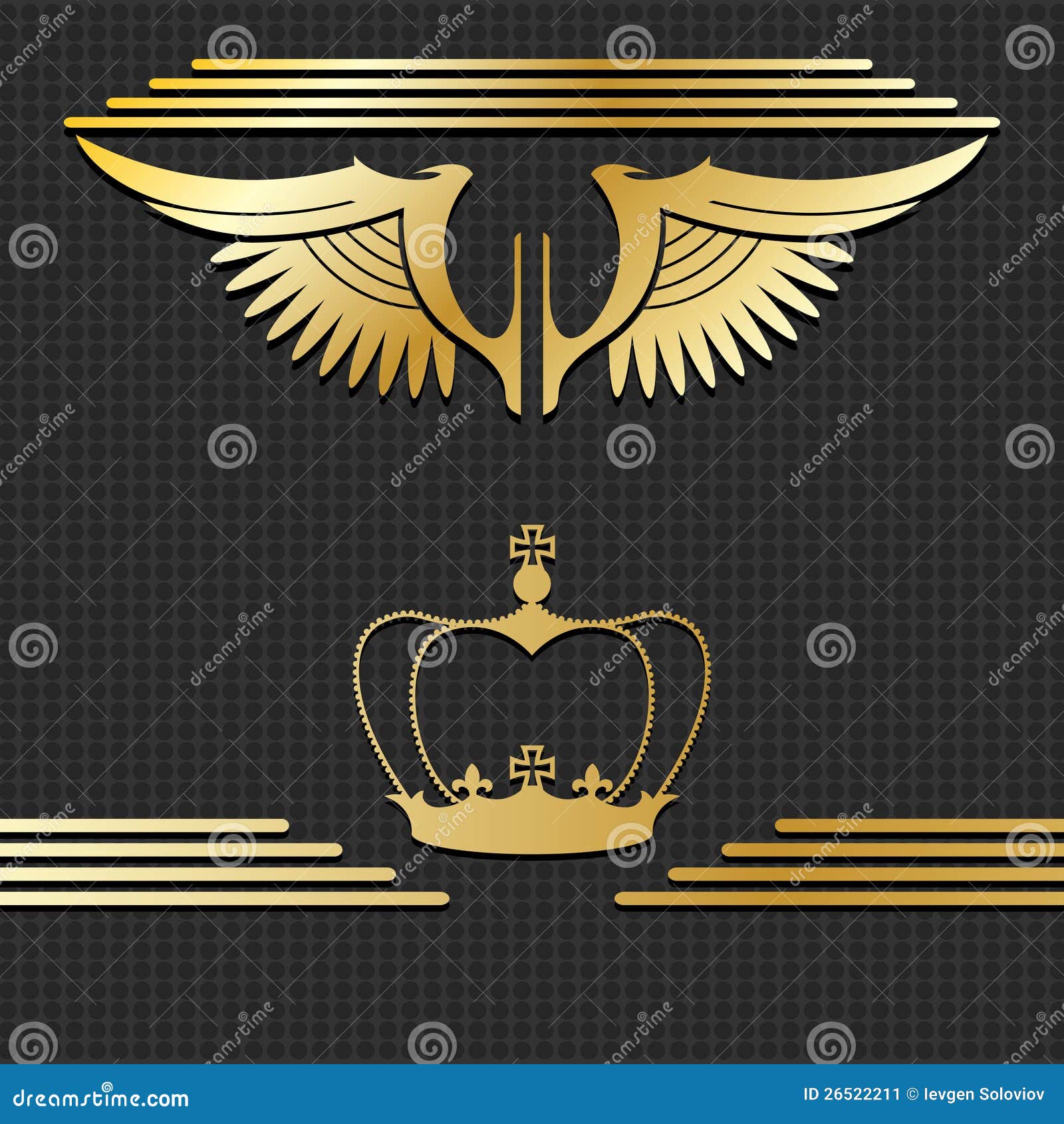 Golden design elements stock vector. Illustration of elegance - 26522211