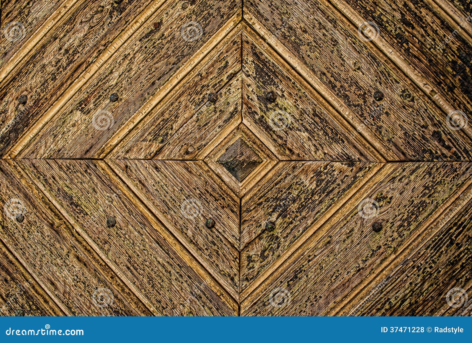 Golden Diamond Pattern Wooden Door Detail Background Stock Photos ...
