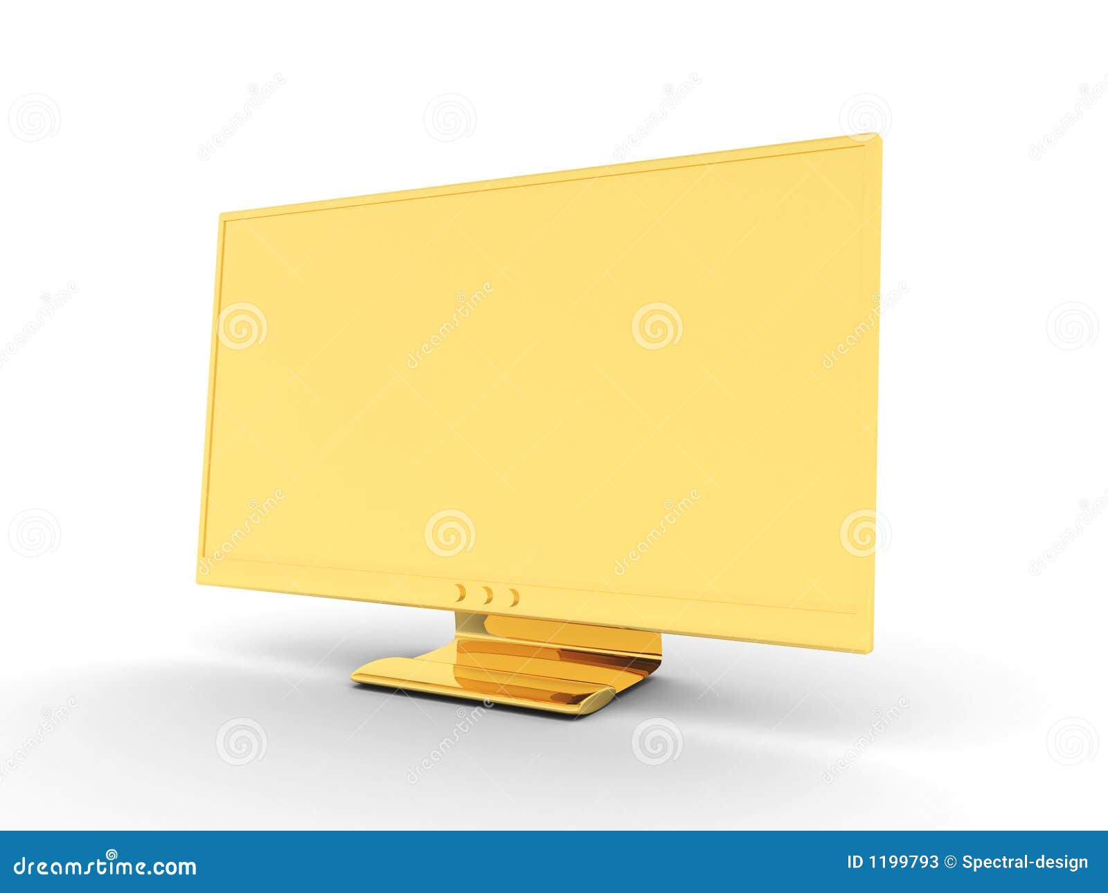 Golden Display stock illustration. Illustration of panel - 1199793