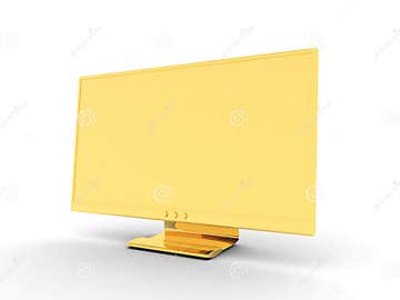 Golden Display stock illustration. Illustration of panel - 1199793