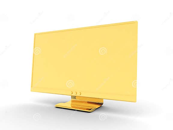 Golden Display stock illustration. Illustration of panel - 1199793
