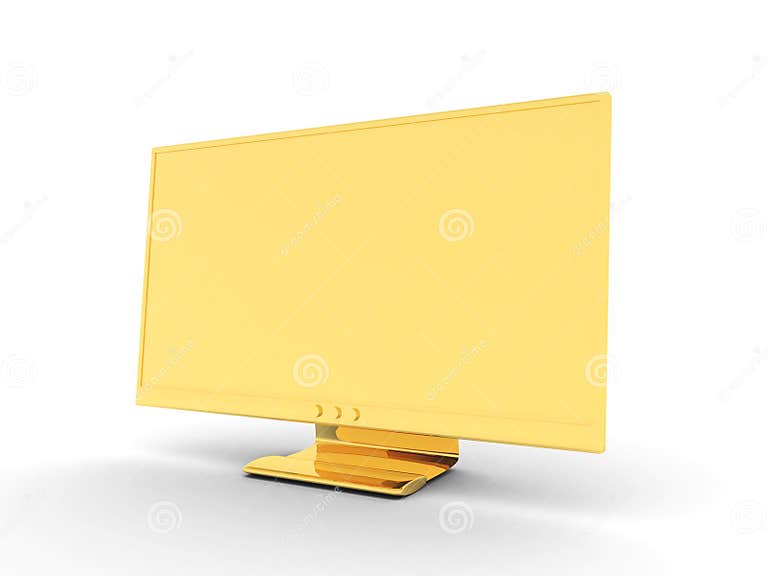 Golden Display stock illustration. Illustration of panel - 1199793