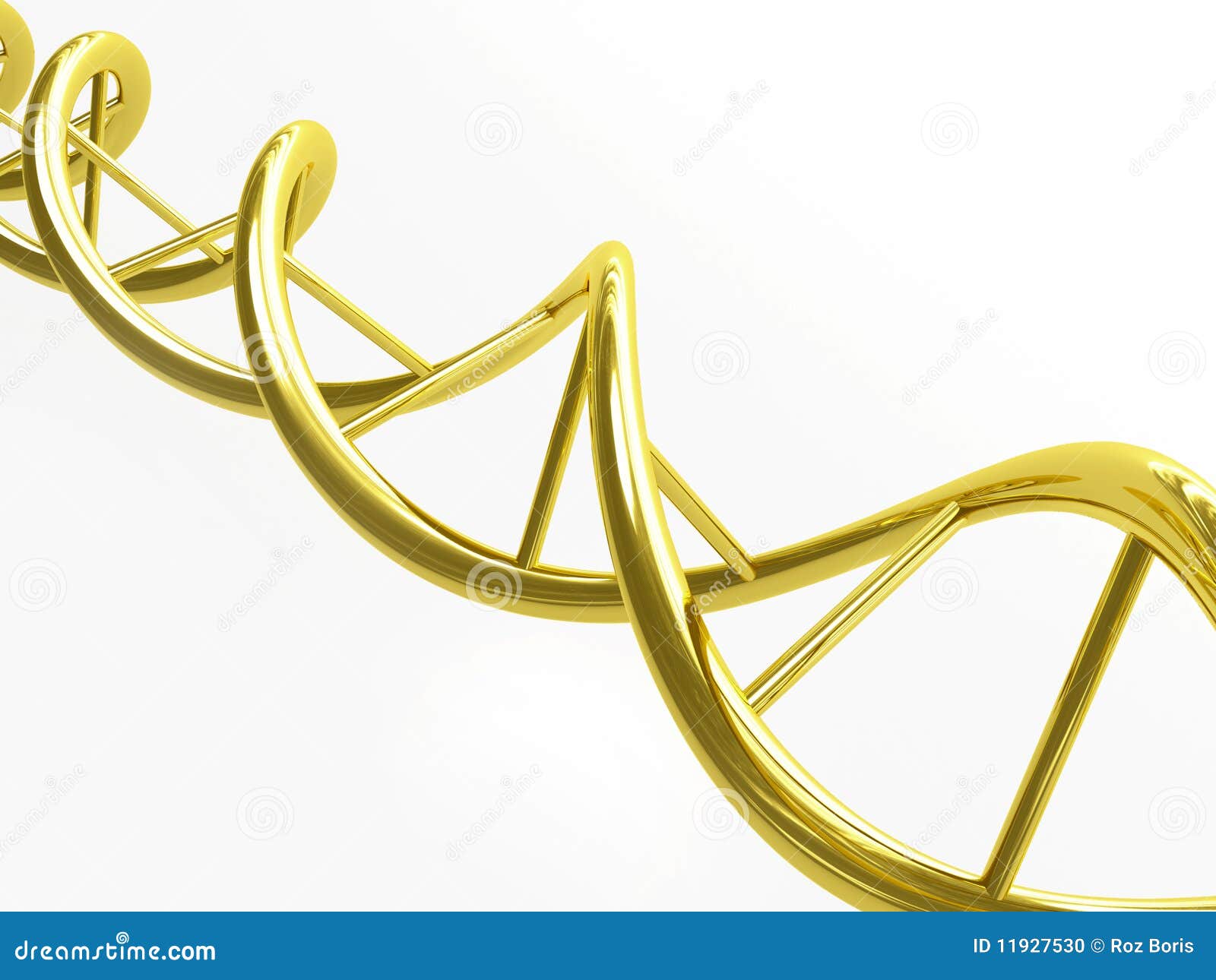 Golden DNA stock illustration. Illustration of genetic - 11927530