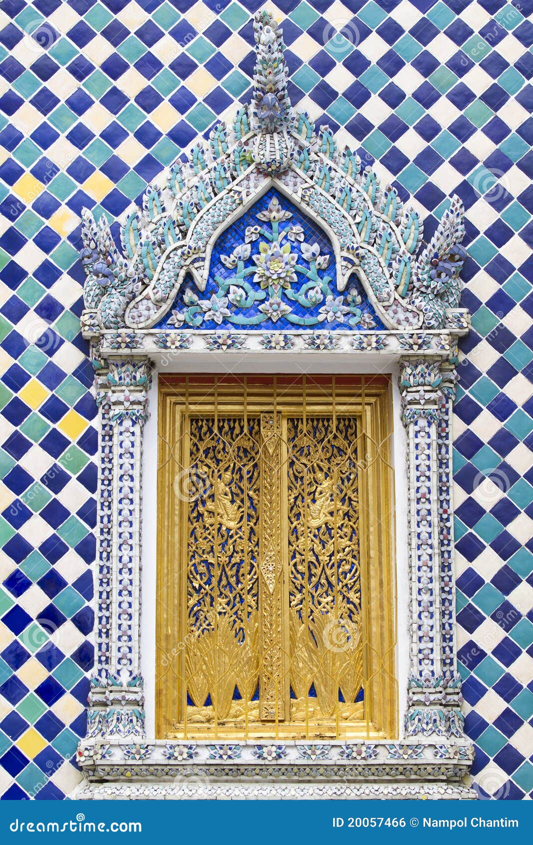 Golden Door stock photo. Image of sanctuary, asian, myth - 20057466