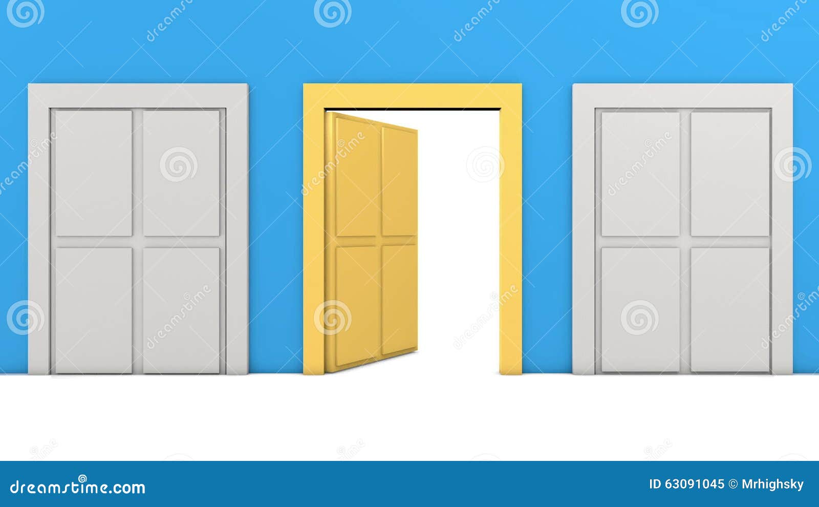 Golden door opening stock video. Video of empty, concept - 63091045