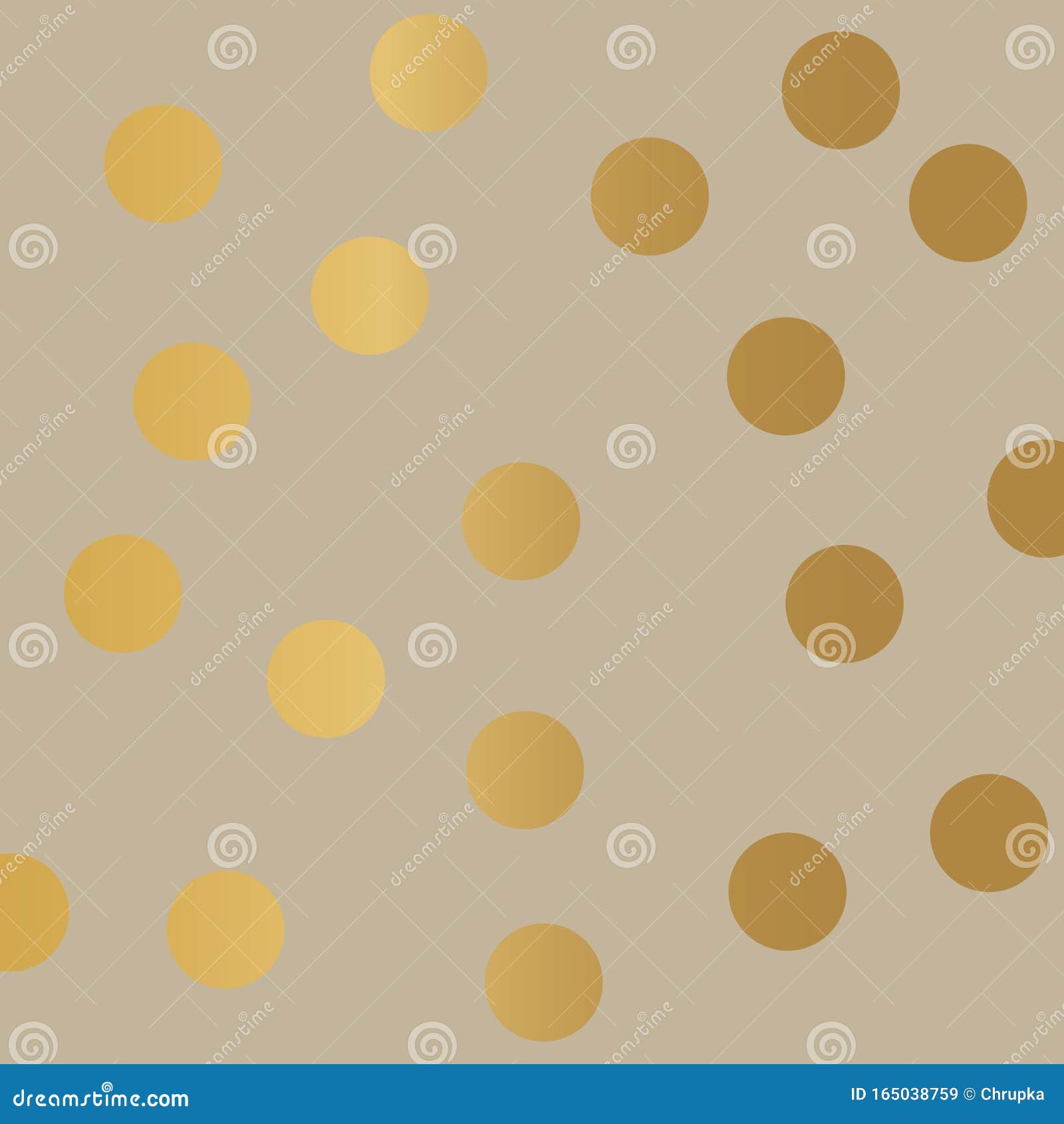 Golden dots background stock vector. Illustration of flat - 165038759