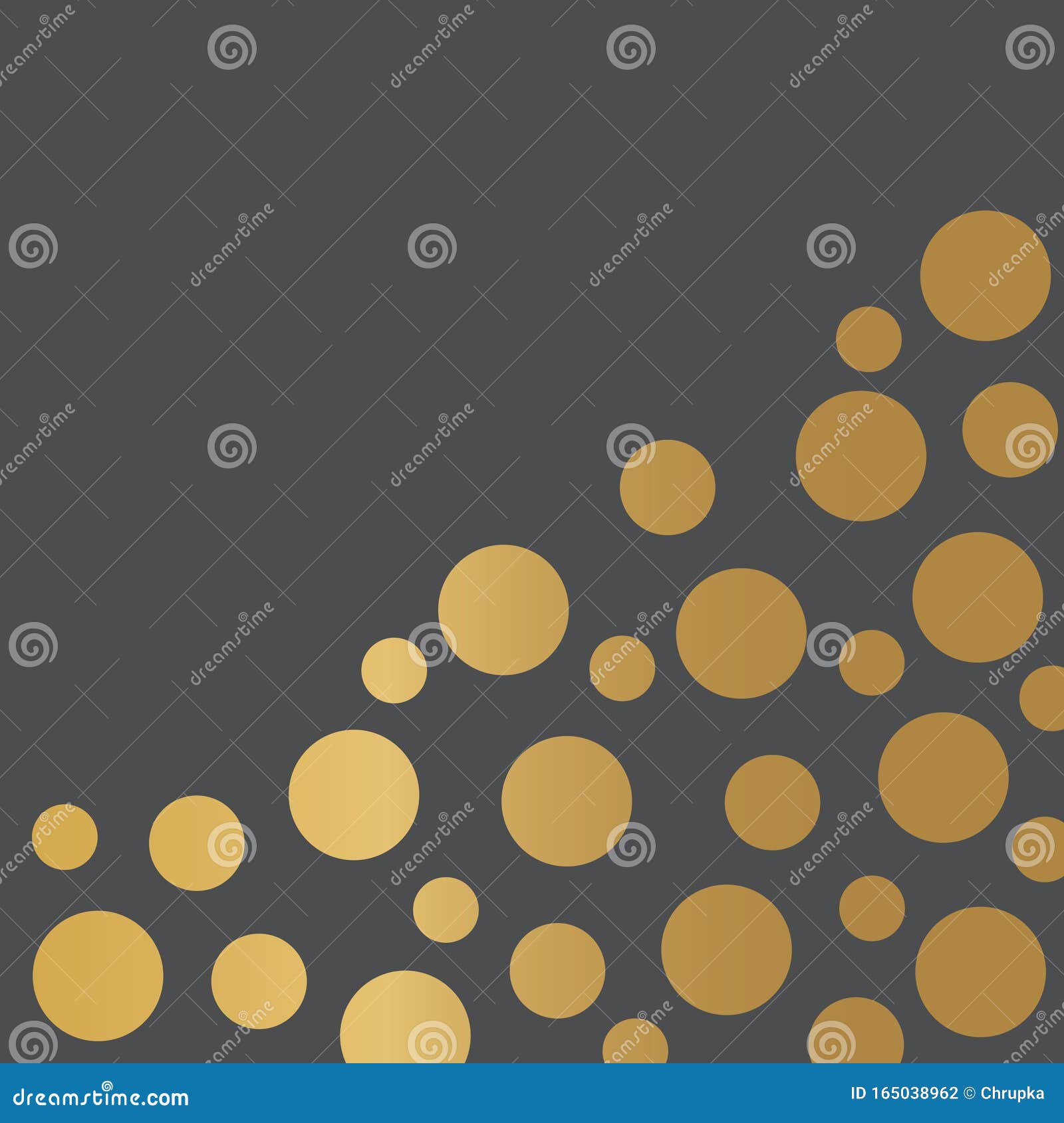 Golden dots background stock vector. Illustration of holidays - 165038962