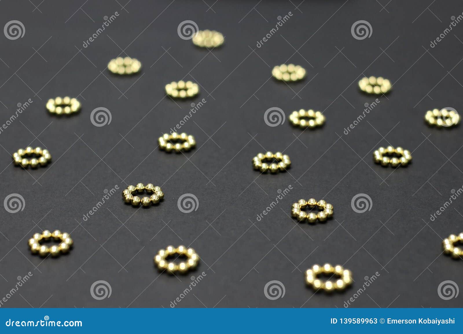 The golden dots stock image. Image of multiple, spheres - 139589963