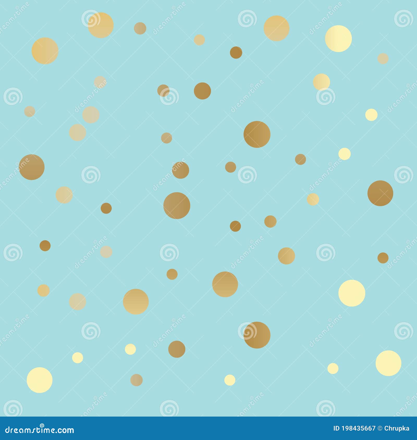 Golden dots luxury pattern stock vector. Illustration of gold - 198435667