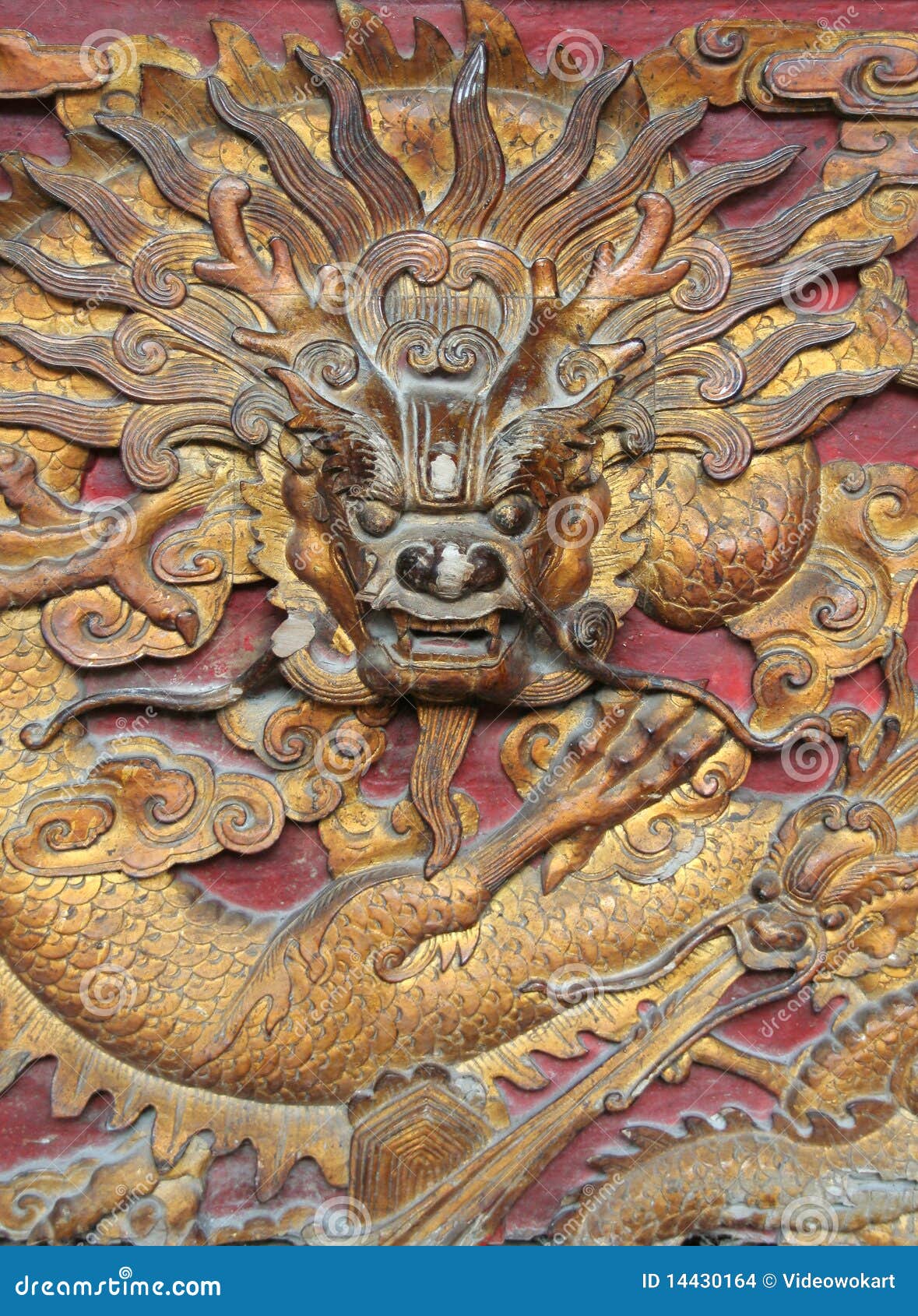 Golden Dragon Scales Stock Photo | CartoonDealer.com #72534036