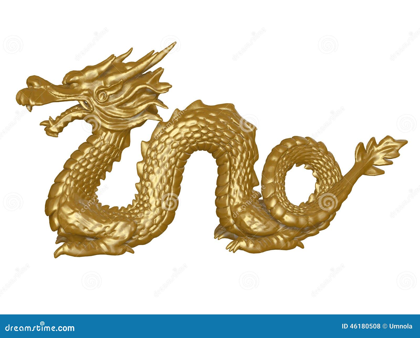 Golden dragon stock illustration. Illustration of culture - 46180508