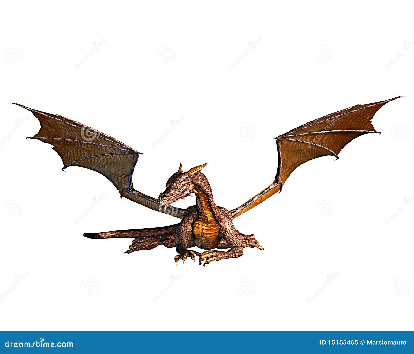Golden dragon resting stock illustration. Illustration of gold - 15155465