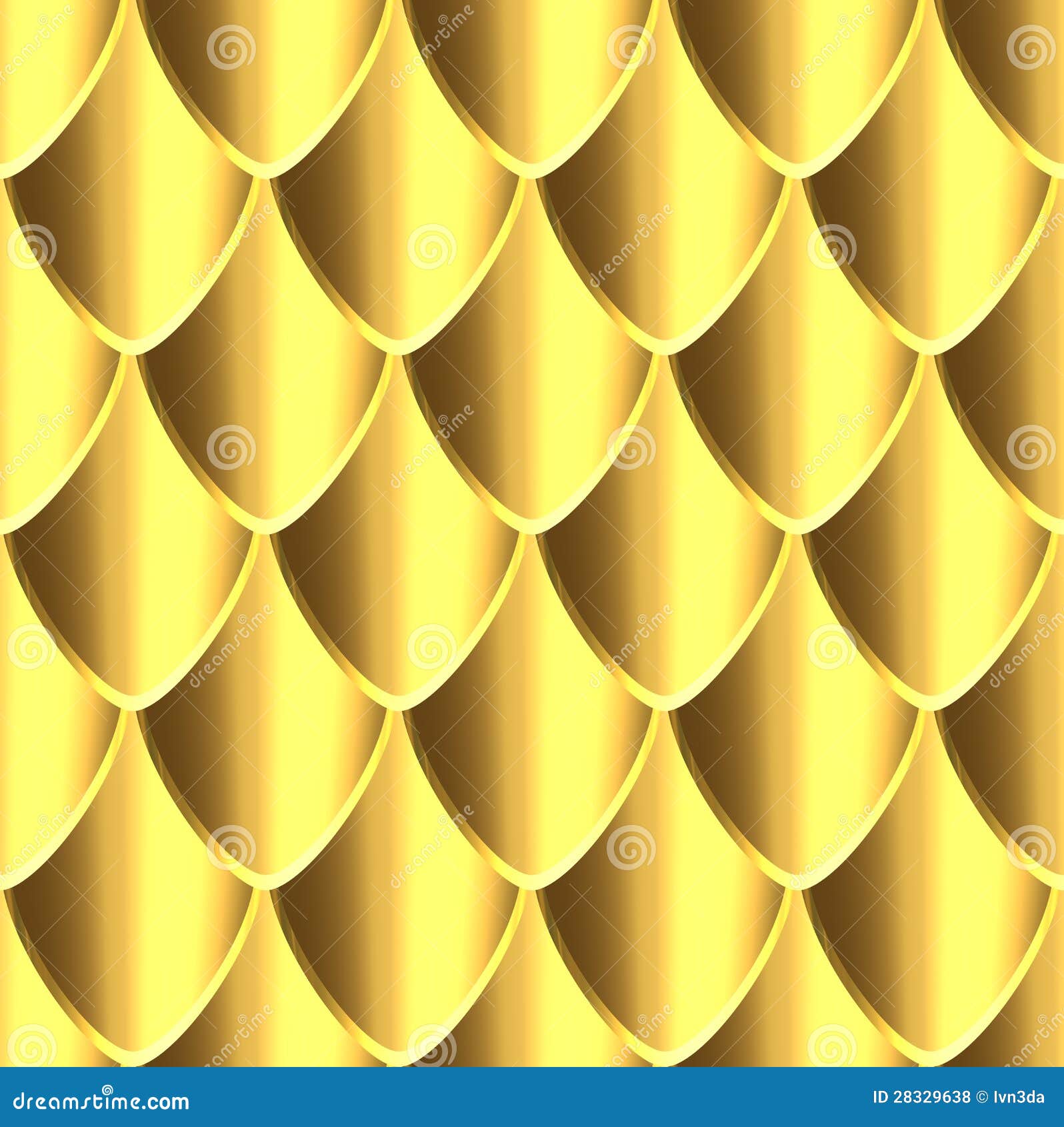 Dragon Skin Scales Yellow Orange Gold Vector Pattern Texture Background ...