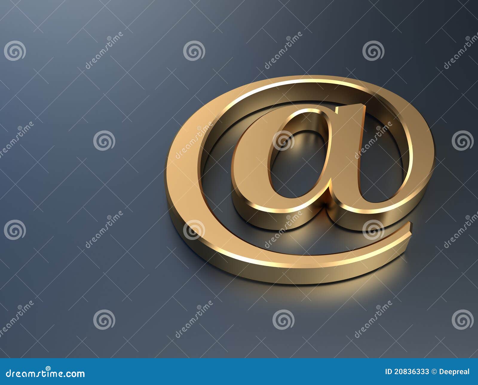Golden E-mail symbol stock illustration. Illustration of gold - 20836333
