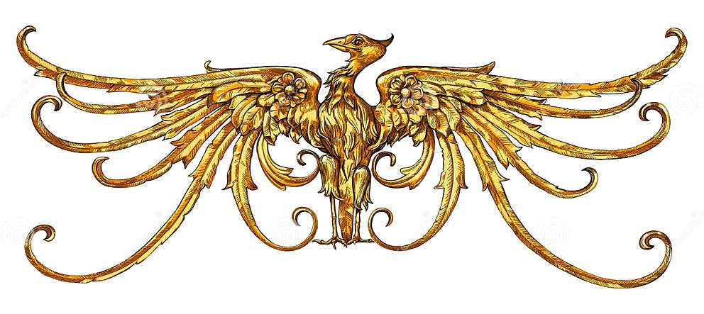 Golden Eagle - Emblem - a Heraldic Sign Stock Vector - Illustration of ...