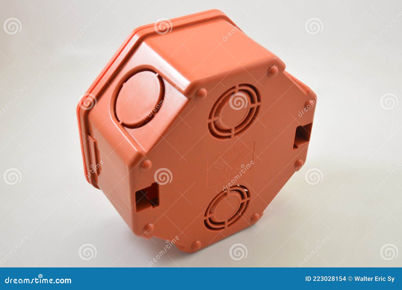 Golden Eagle Orange Junction Box in Manila, Philippines Editorial Stock ...